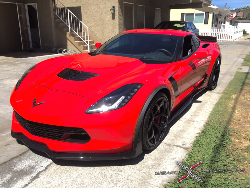 You've been asking! Torch Red C7 Z06 on WXM WIDEx5 Wheels ...