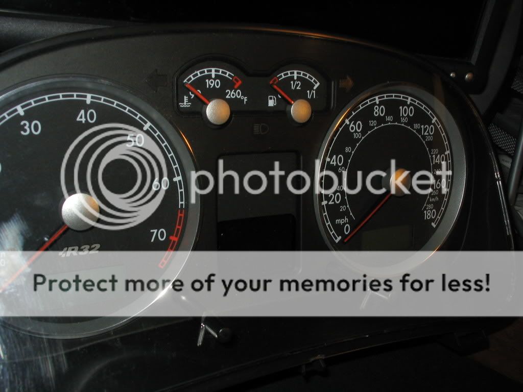 FS: R32 cluster with 1/2 screen 180mph | VW Vortex - Volkswagen Forum
