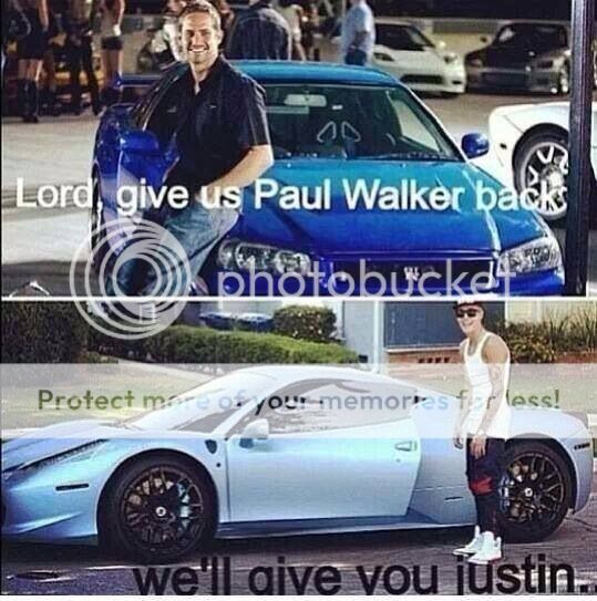 RIP Brian Spilner (Paul Walker) | Page 19 | The Chicago Garage