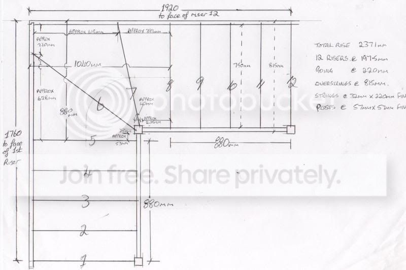 staircase - winder vs quarter landing | UK Workshop